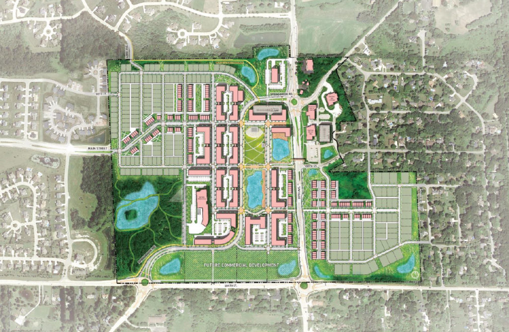 Master Conceptual Plan for the Future Village Green Center approved - KABA